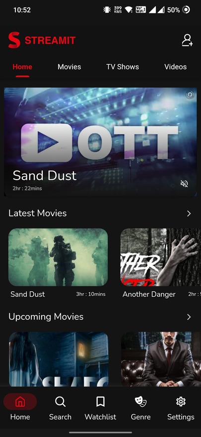 Streamit - Movie, TV Show, Video Streaming Flutter App With WordPress Backend by iqonicdesign